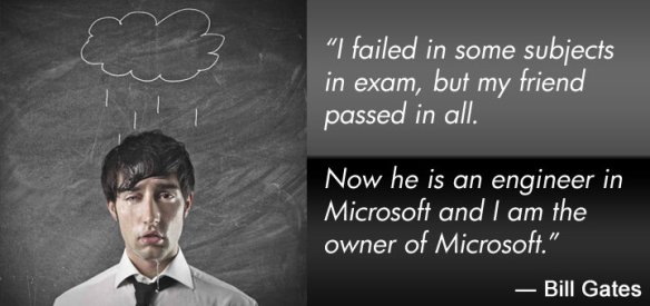Failed Exam Quotes